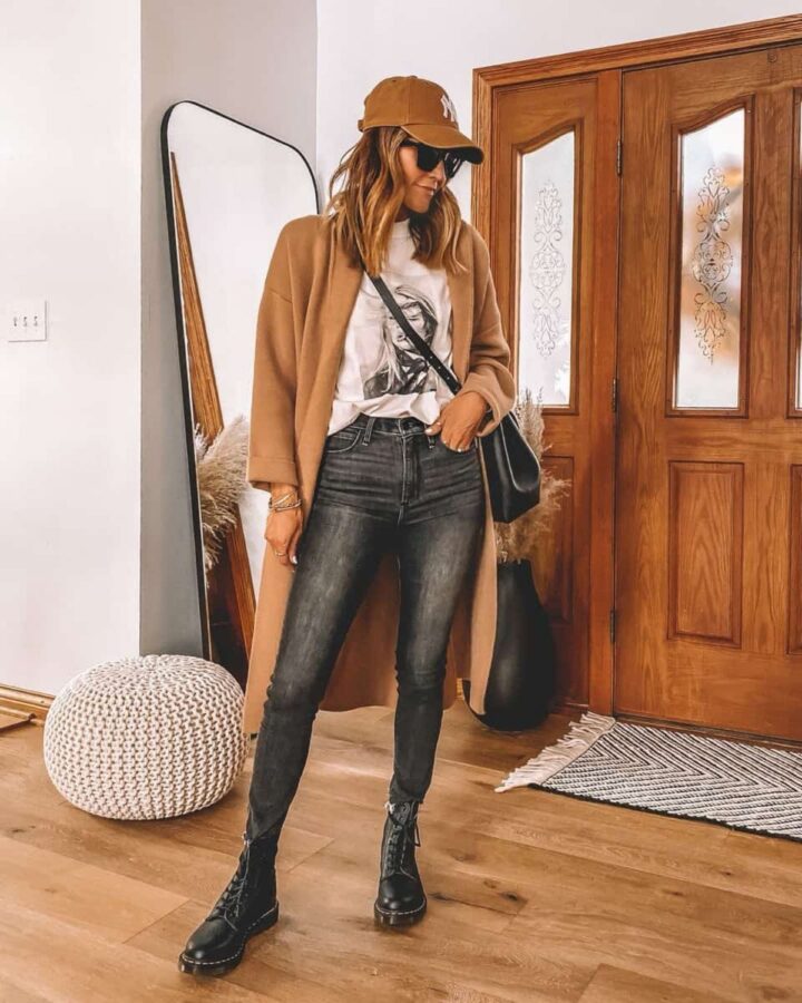 9 Stylish And Edgy Outfits With Combat Boots - Cleo Madison