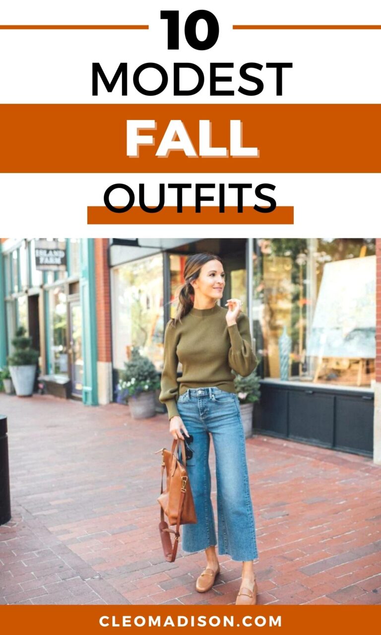 13 Modest Fall Outfits That Are Equal Parts Cozy and Stylish - Cleo Madison