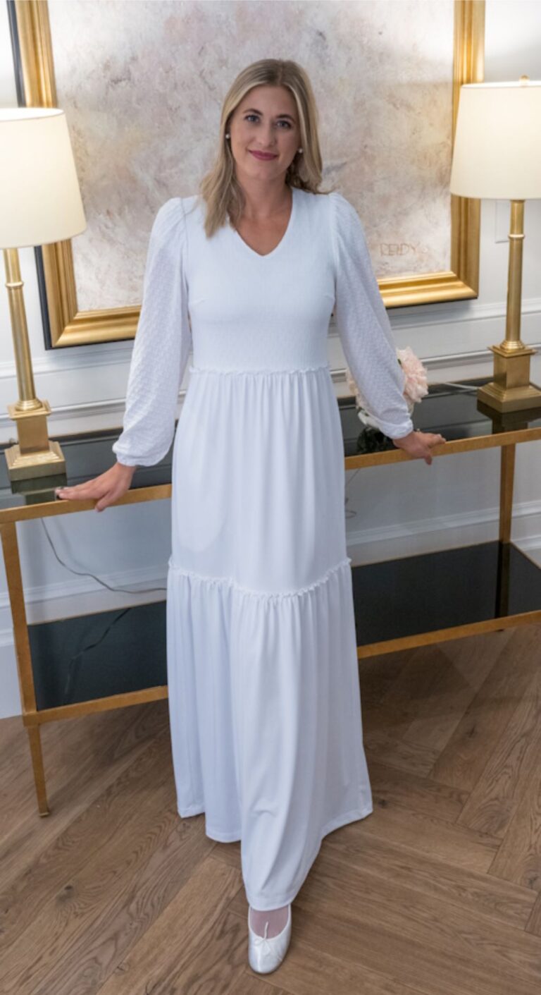 15 Elegant LDS Temple Dresses You'll Love Wearing - Cleo Madison