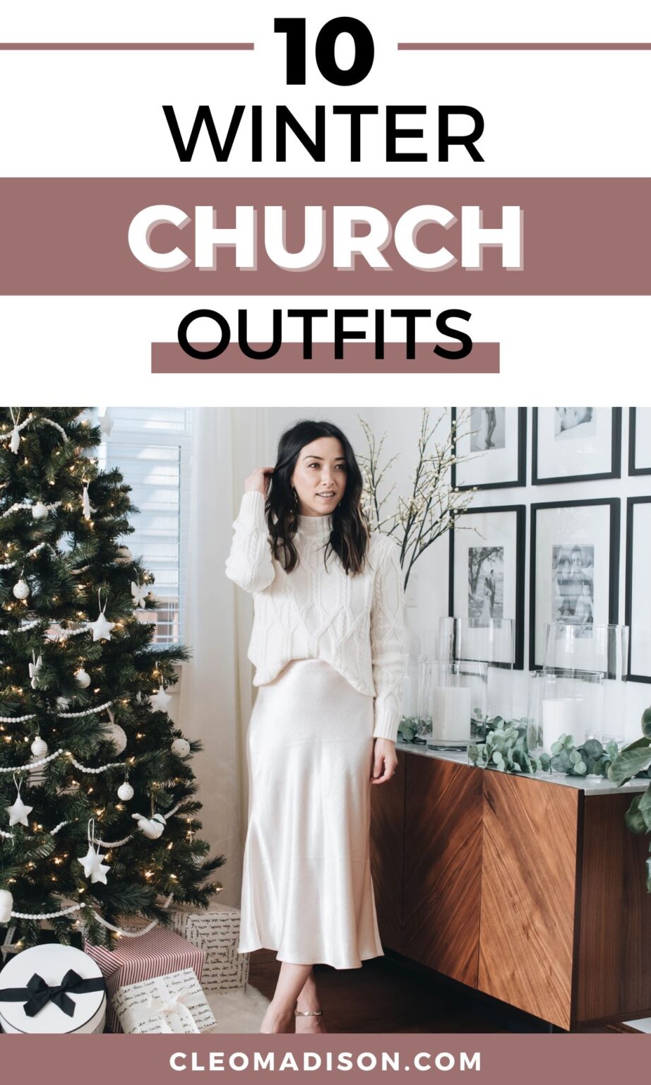10 Warm And Cute Winter Church Outfits - Cleo Madison