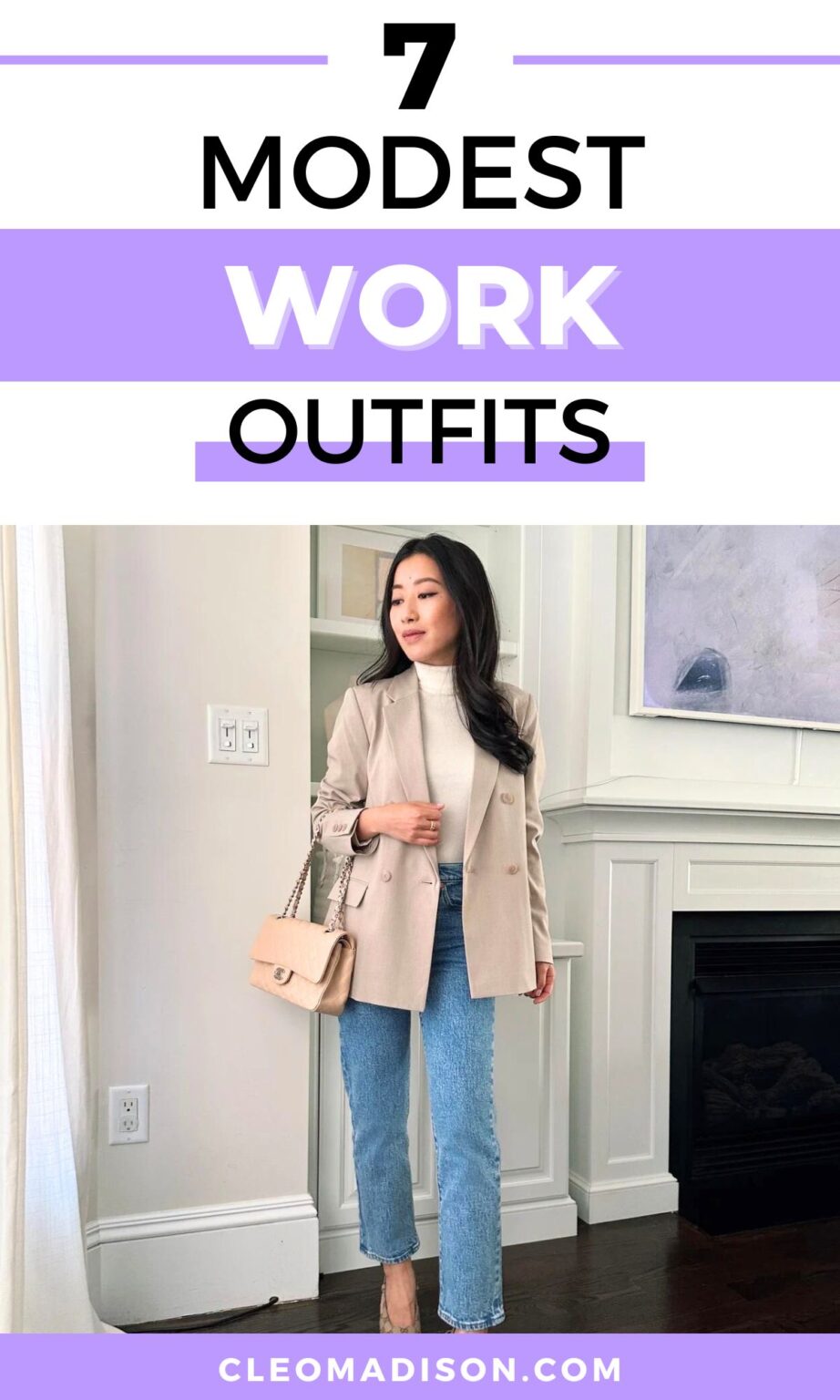 7 Modest Work Outfits You'll Enjoy Working In - Cleo Madison