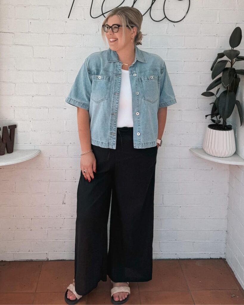 13 Black Linen Pants Outfit ideas - Cleo Madison