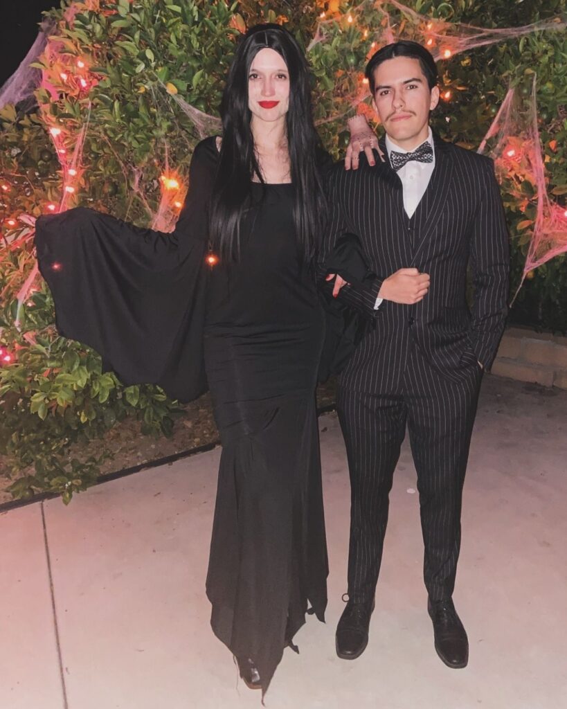 Cool Morticia And Gomez Costumes Diy Pictures